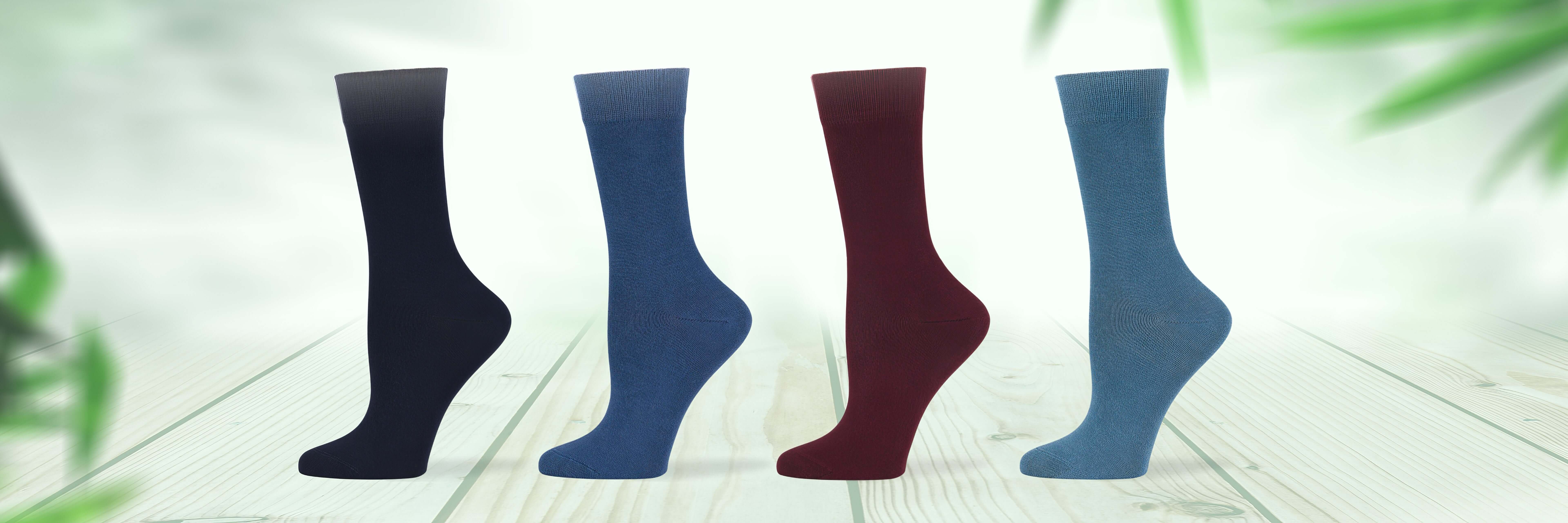 Women's Bamboo Solid Socks - Everyday Comfort & Style